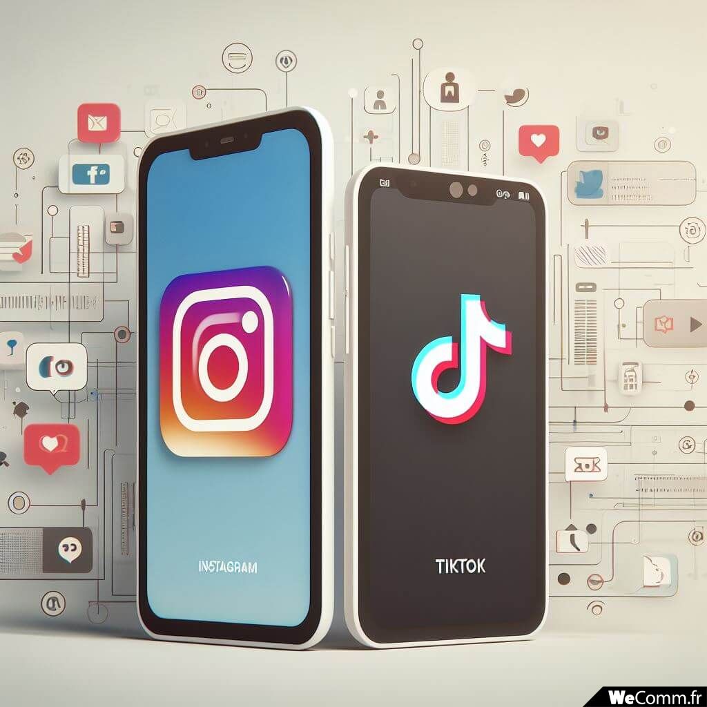Devrais-je privilégier Instagram ou TikTok ? - WeComm