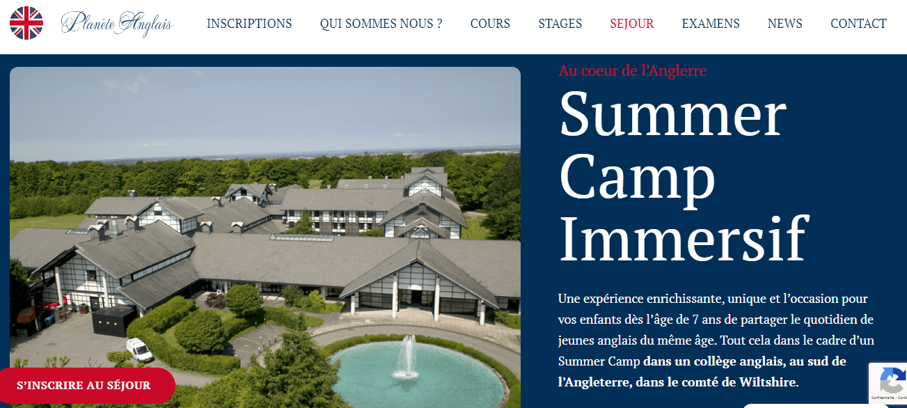 Planète Anglais: Refonte, référencement, identité (audio)visuelle - WeComm