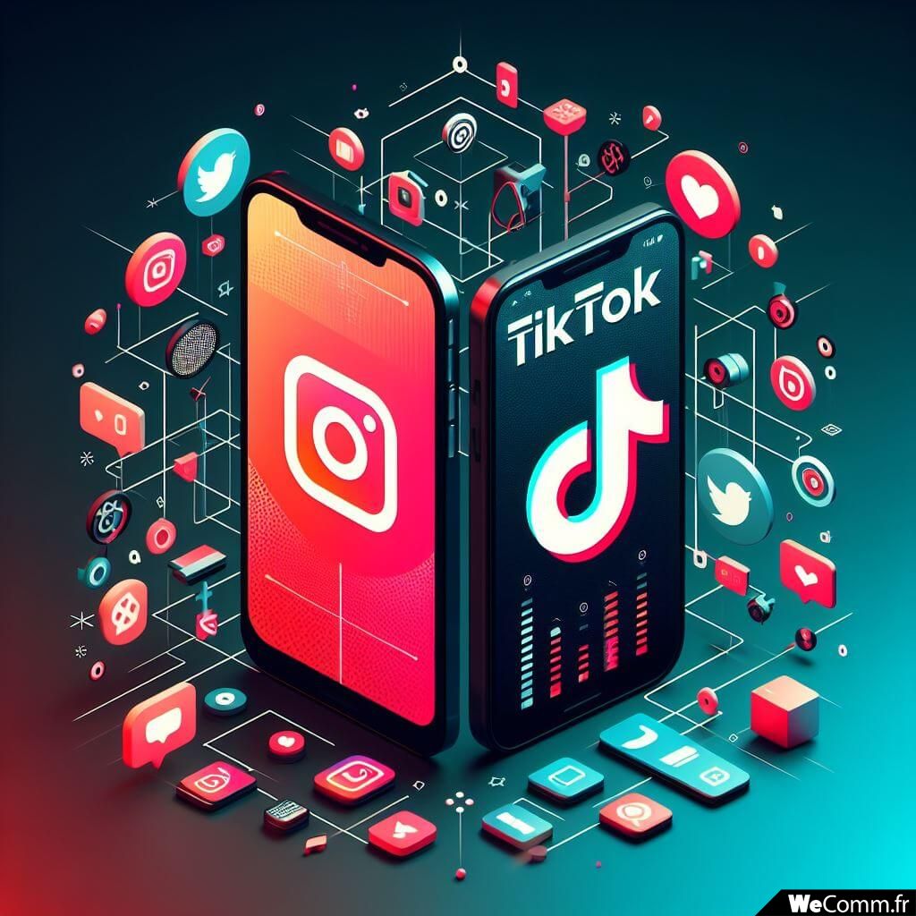 Devrais-je privilégier Instagram ou TikTok ? - WeComm